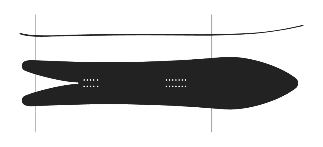 50th Anniversary Swallowtail® Snowboard | Winterstick